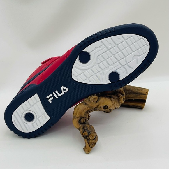Fila | Shoes | Mens Fila F3v Leasyn Red Navy White Original Fitness ...